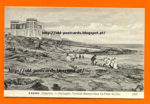 POSTAIS ANTIGOS / OLD POSTCARDS: Postal anos 1910s PRAIA DA LUZ LAGOS ...