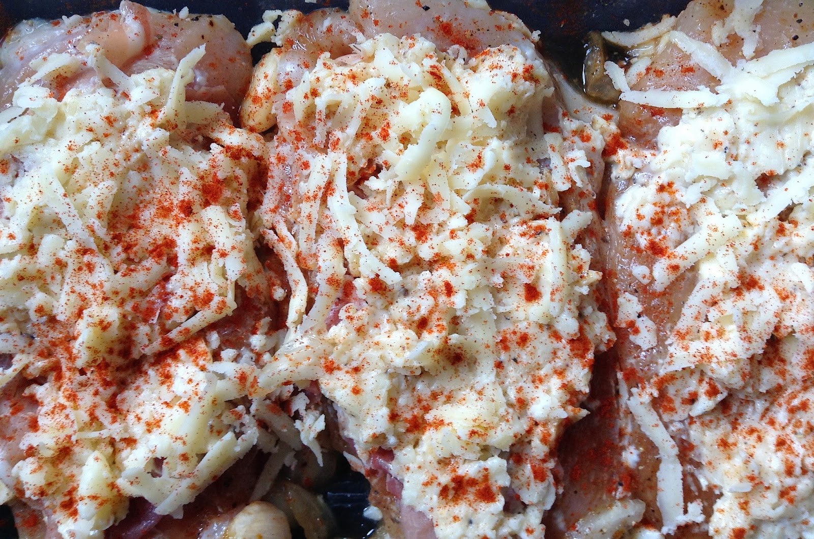 Kitchen Bounty: Chicken with Cheese--"Chicken Rarebit"