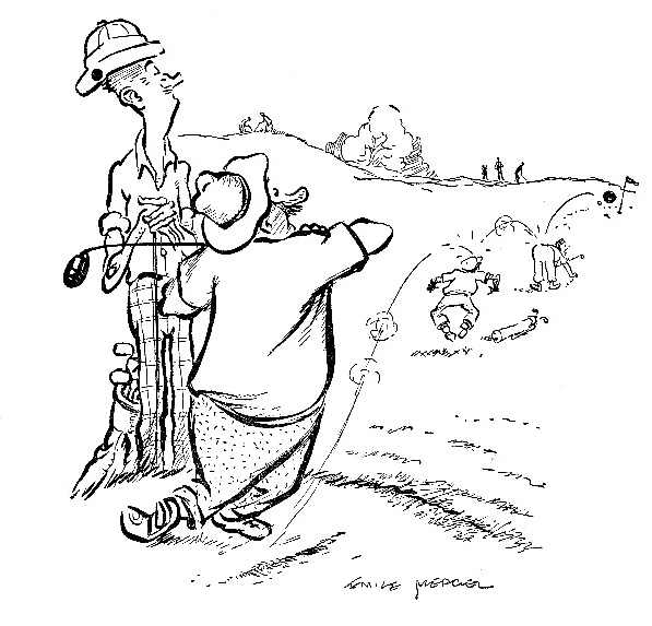 In praise of laughter: Emile Mercier on the green