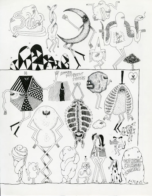 Jay Howell: New Drawings on some Shel Silverstein pages