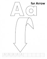 Letter Aa printable coloring pages | Kids coloring pages