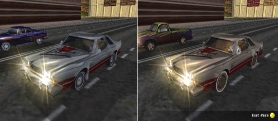 The Dreamcast Junkyard: Comparing Speed Devils Online