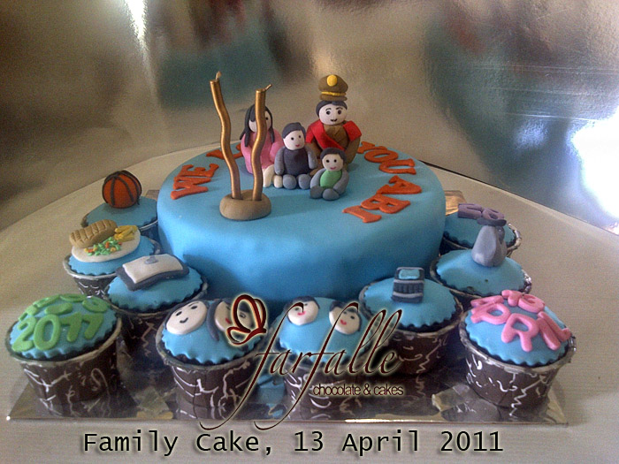 Farfalle Chocolate & Cakes: Family Cake
