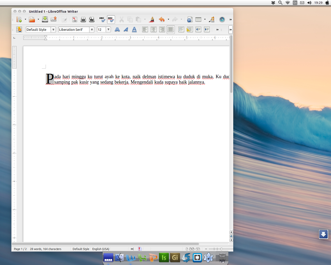 Drop Caps di LibreOffice Writer | www.infotutorial.com