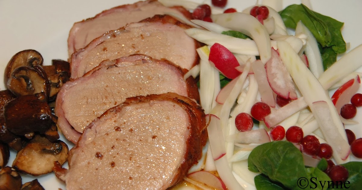 ganske enkelt: Svinefilet surret i bacon