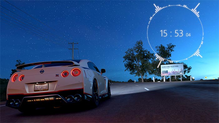 Nissan GT-R - Wallpaper (Night) Full HD Wallpaper Engine