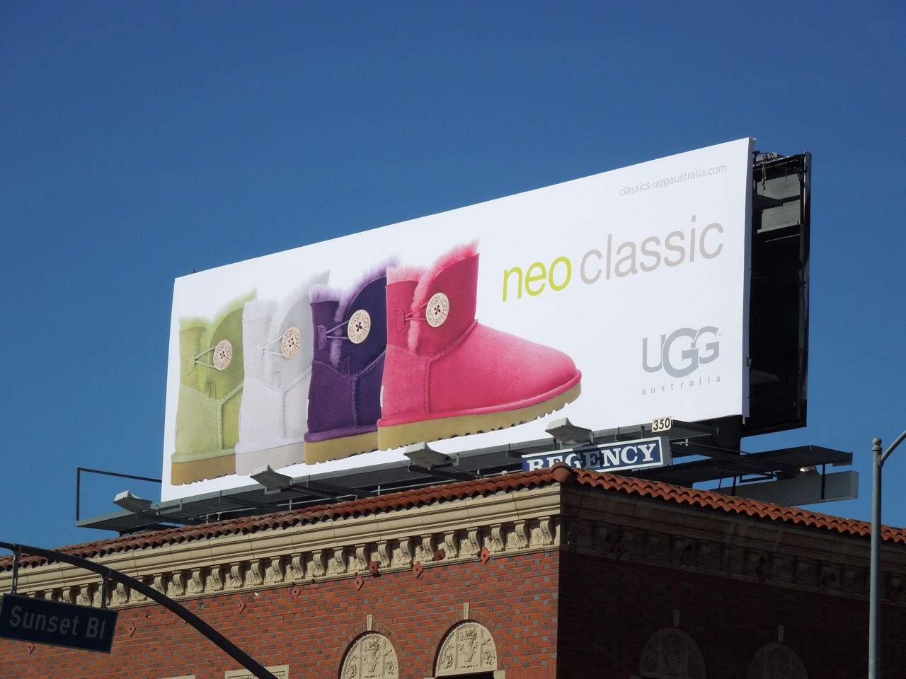 TRIO DAY: Classic UGG Australia Spring 2012 billboards... | Road Billboard