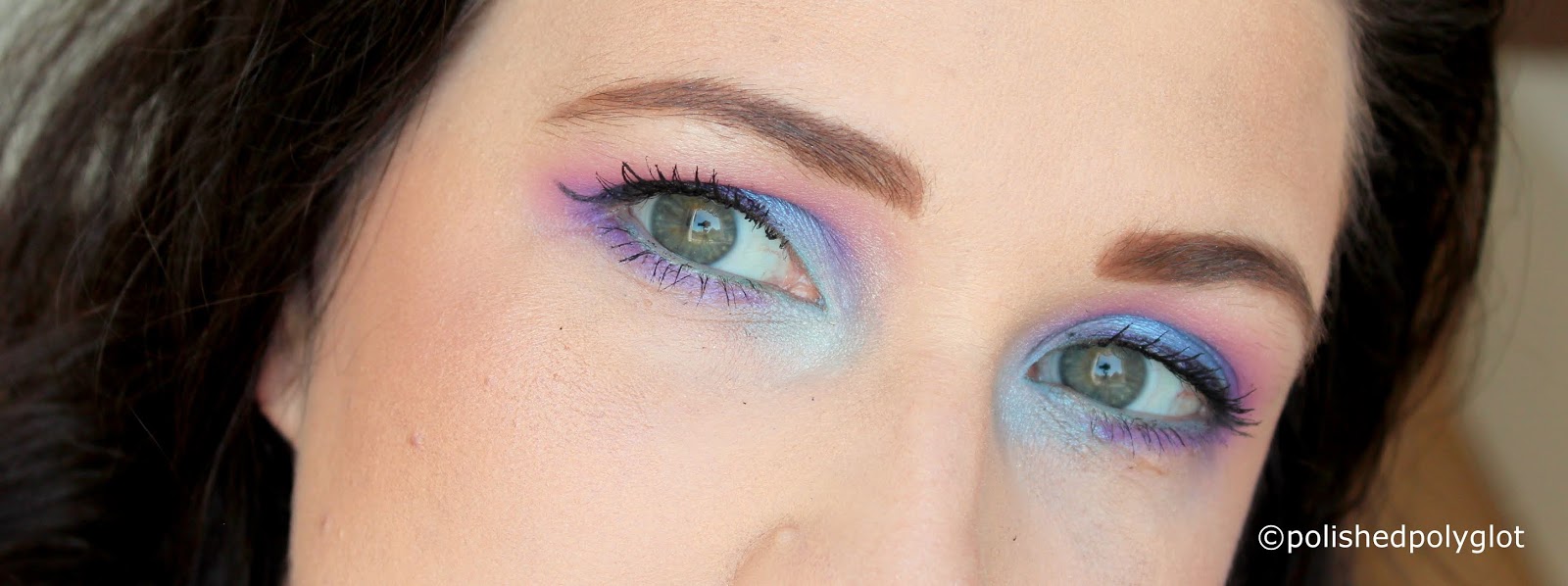 Makeup │Fairy-like Look in Lilac and Periwinkle [Monday Shadow ...