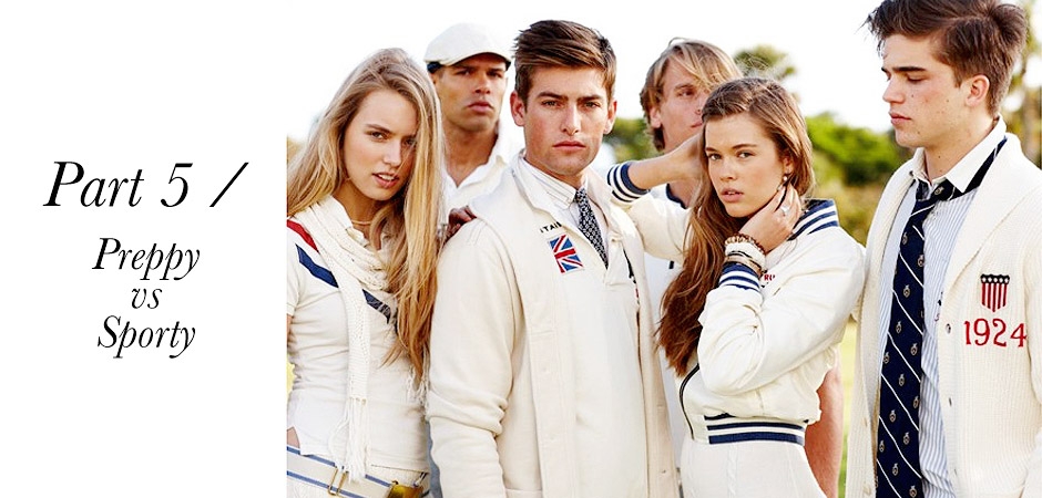 S in Fashion Avenue: PREPPY STYLE