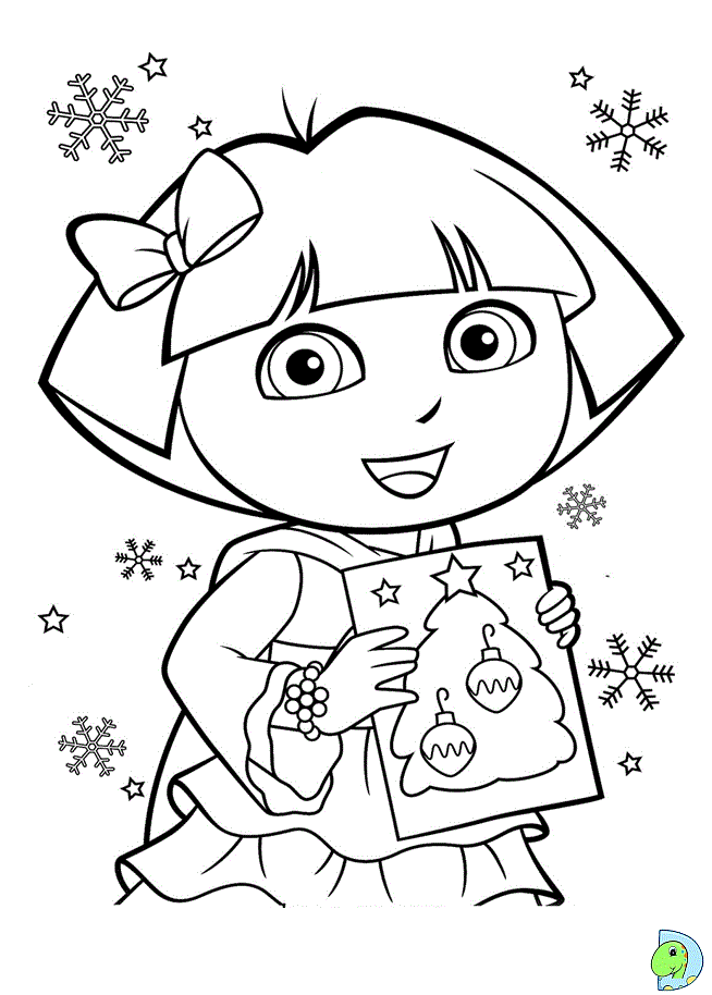 Dinokids - Desenhos para colorir: Desenhos da Dora a Exploradora em O ...