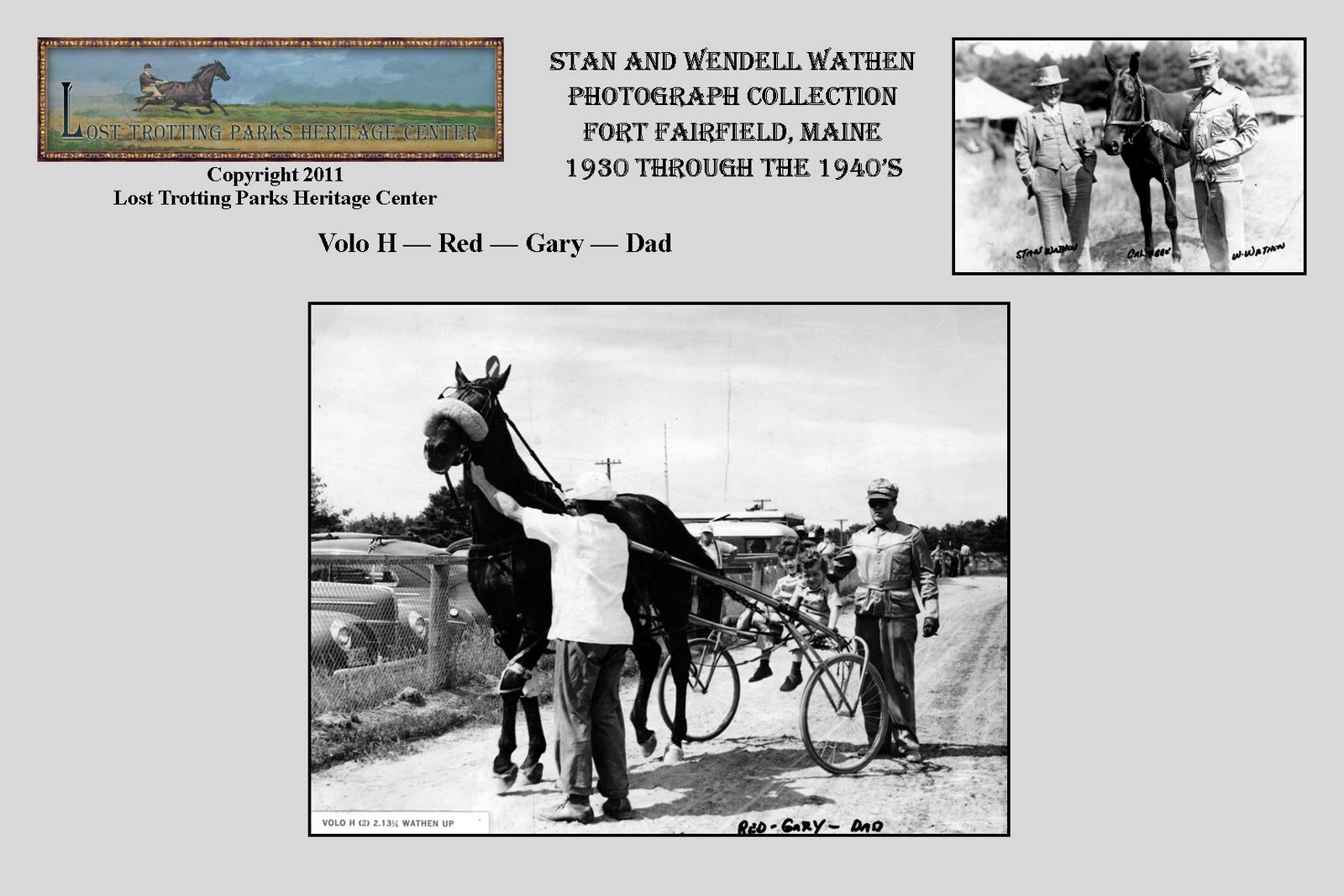 The Lost Trotting Parks Heritage Center -- Storyboard Archives: Volo H ...