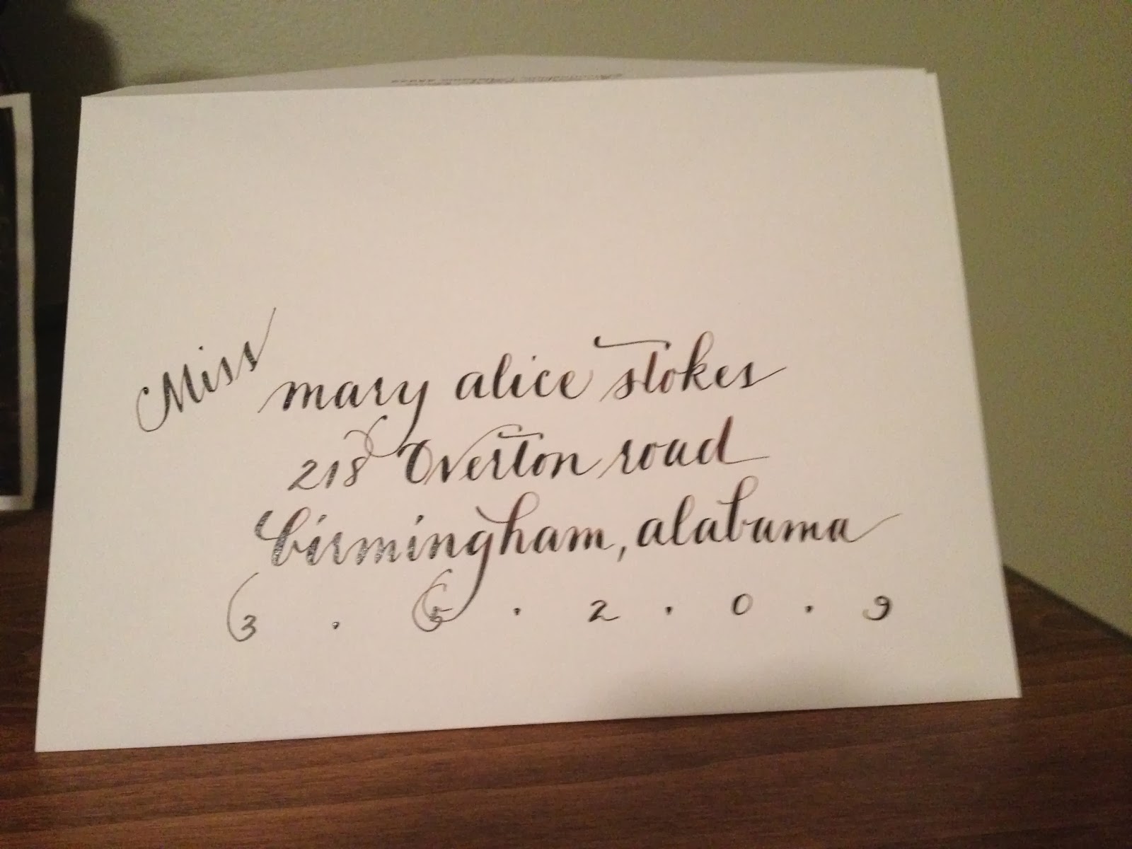 Penned by Peggy Calligraphy