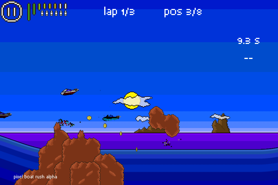 Pixel Boat Rush Getting Close to Alpha!