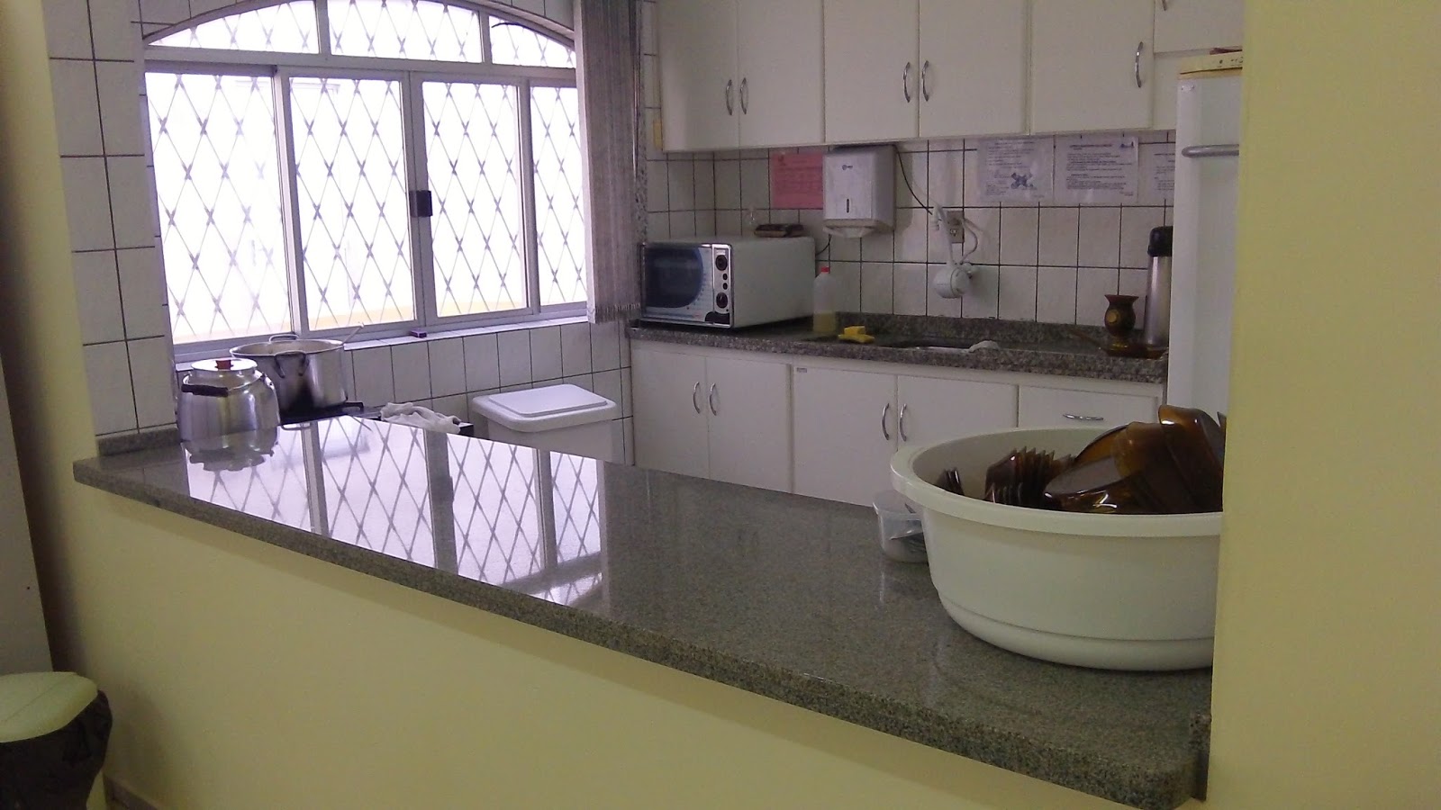 CMEI TIO ZEZINHO: Bancada Cozinha/Refeitório