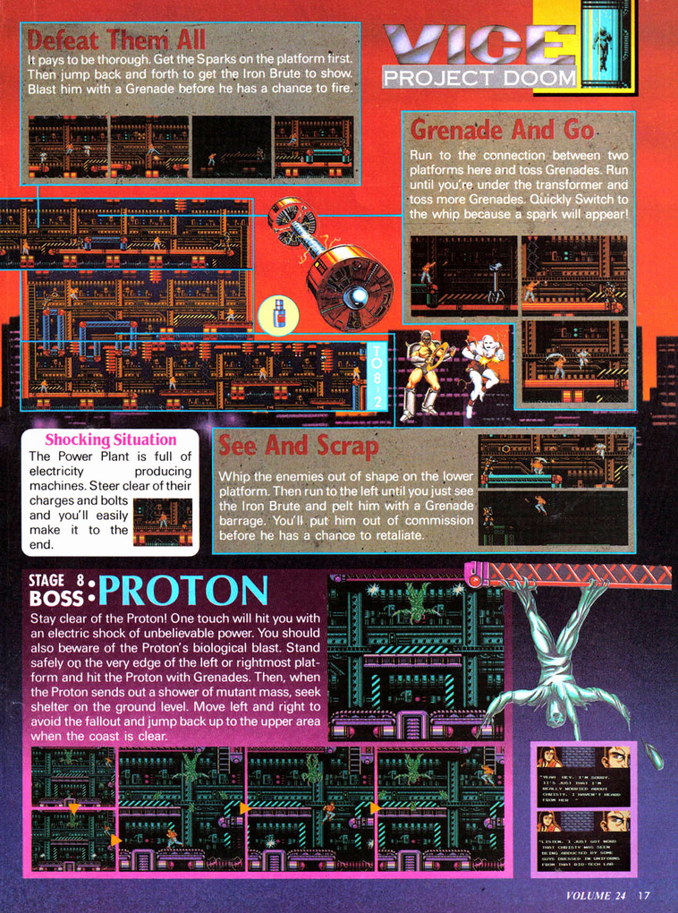 8-Bit City: Vice: Project Doom Review and Nintendo Power Scans