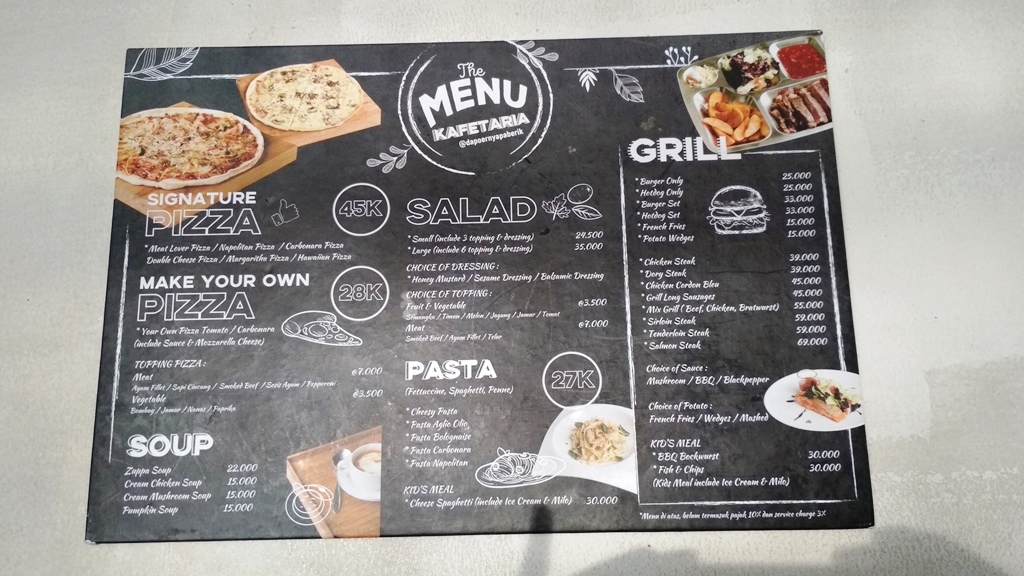 Review Kafetaria Dapoer Paberik Badjoe