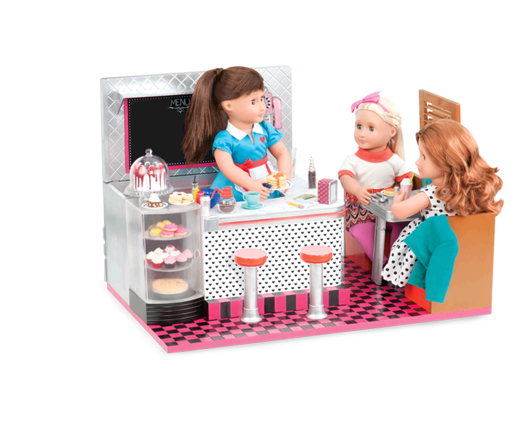 A Focus on the Cute: Our Generation Diner Redo