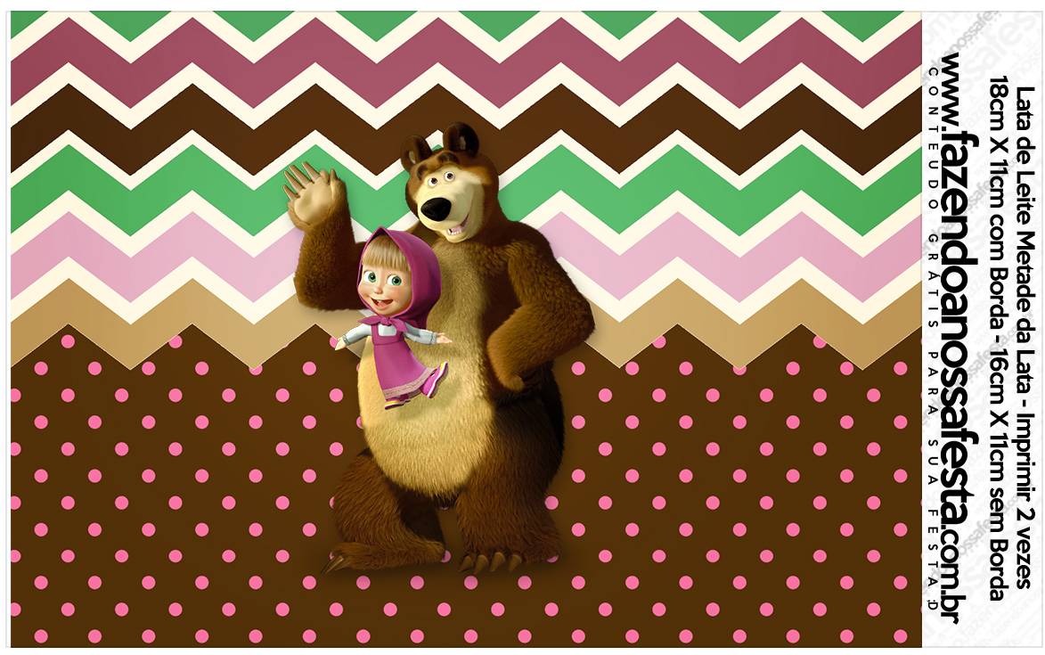 Masha and the Bear Party: Free Printable Candy Bar Labels. - Oh My ...