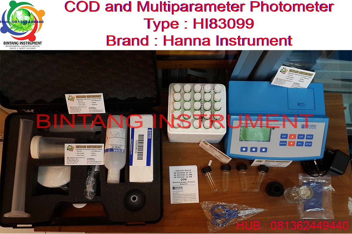 BINTANG INSTRUMENT : 081362449440 Jual COD BOD Meter Merk Velp HANNA ...