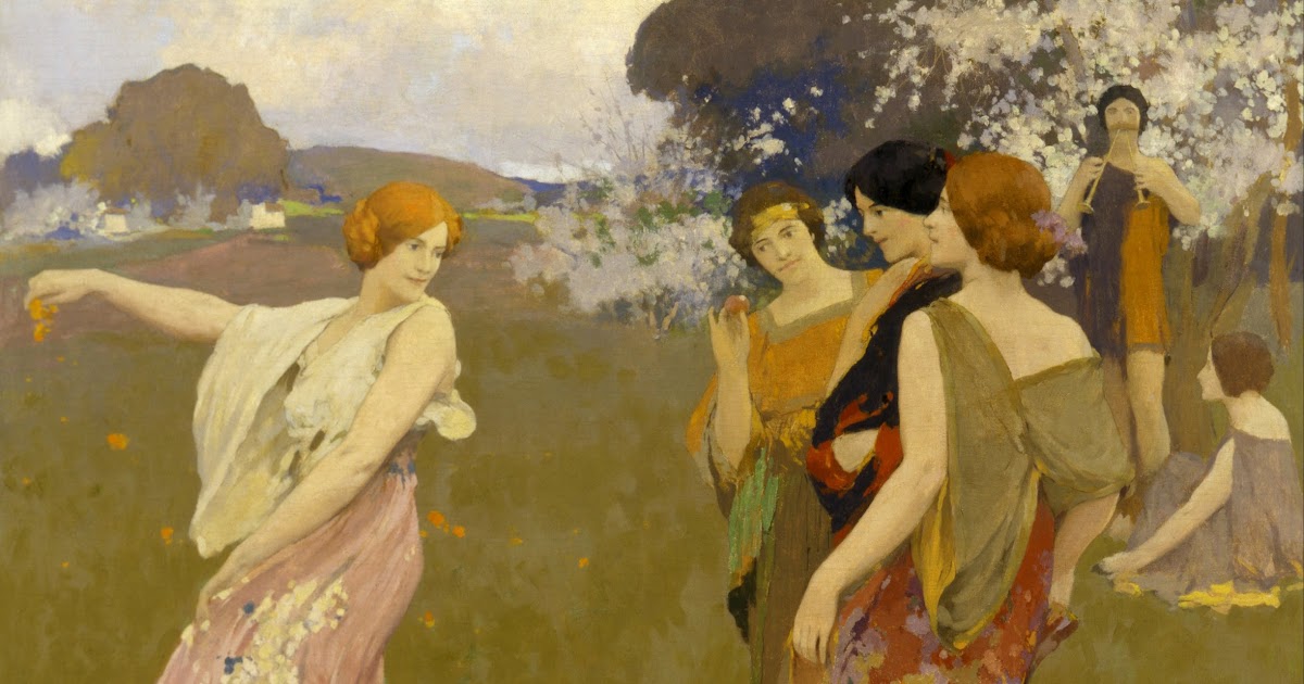Arthur Frank Mathews | Tonalist painter | Tutt'Art@ | Pittura ...
