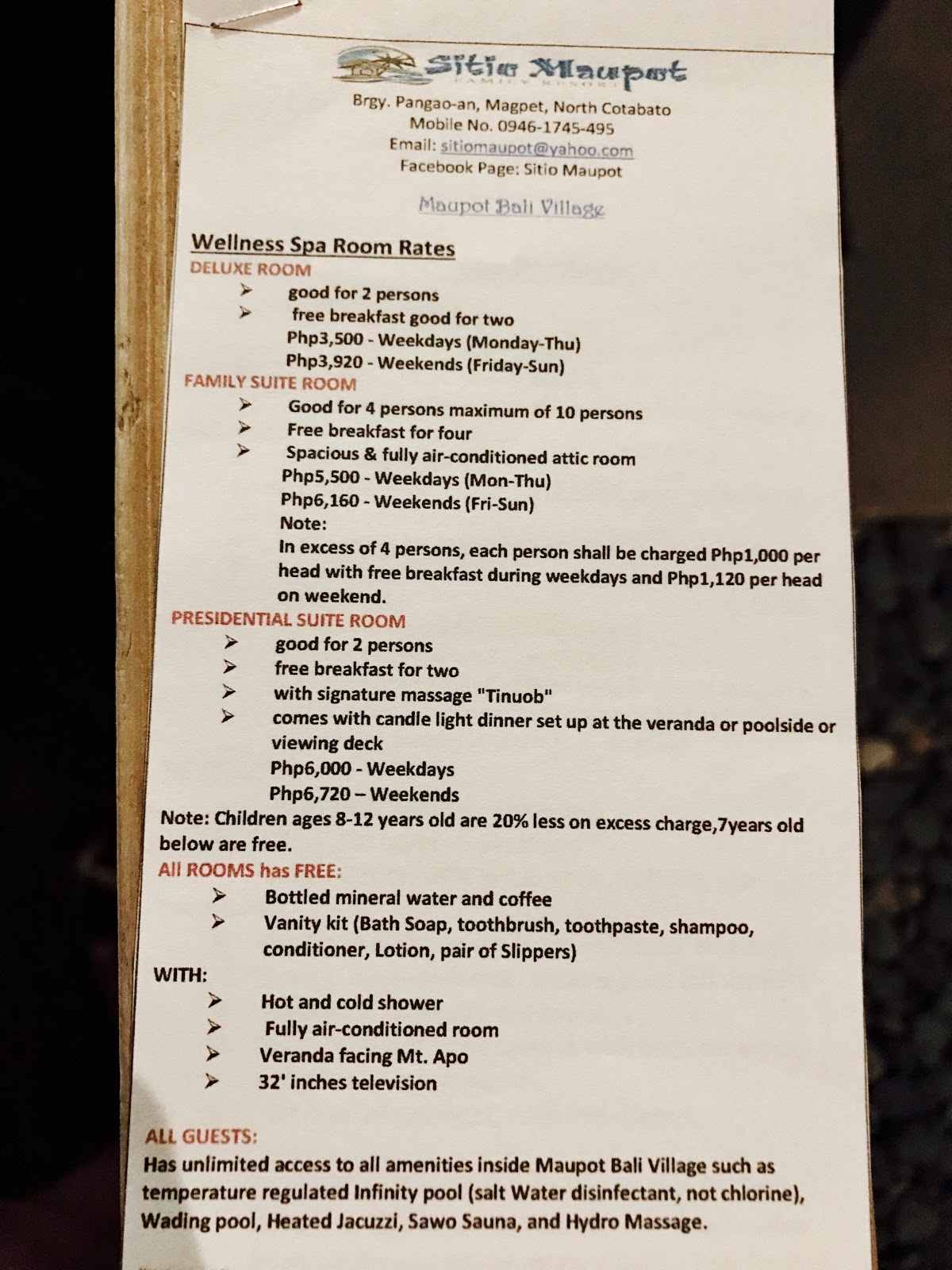 To Travel is to Live...: R&R at Sitio Maupot, Magpet, North Cotabato