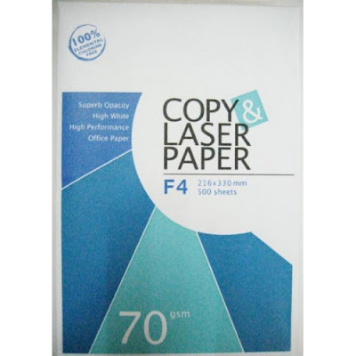 Copy Laser Paper F4 70 Gram - PUSAT GROSIR ATK CIBINONG