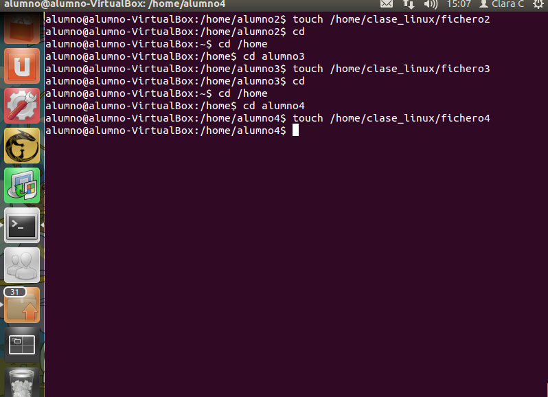 Mi Blog de Informática : EJERCICIO: GESTIÓN DE USUARIOS Y PERMISOS EN LINUX