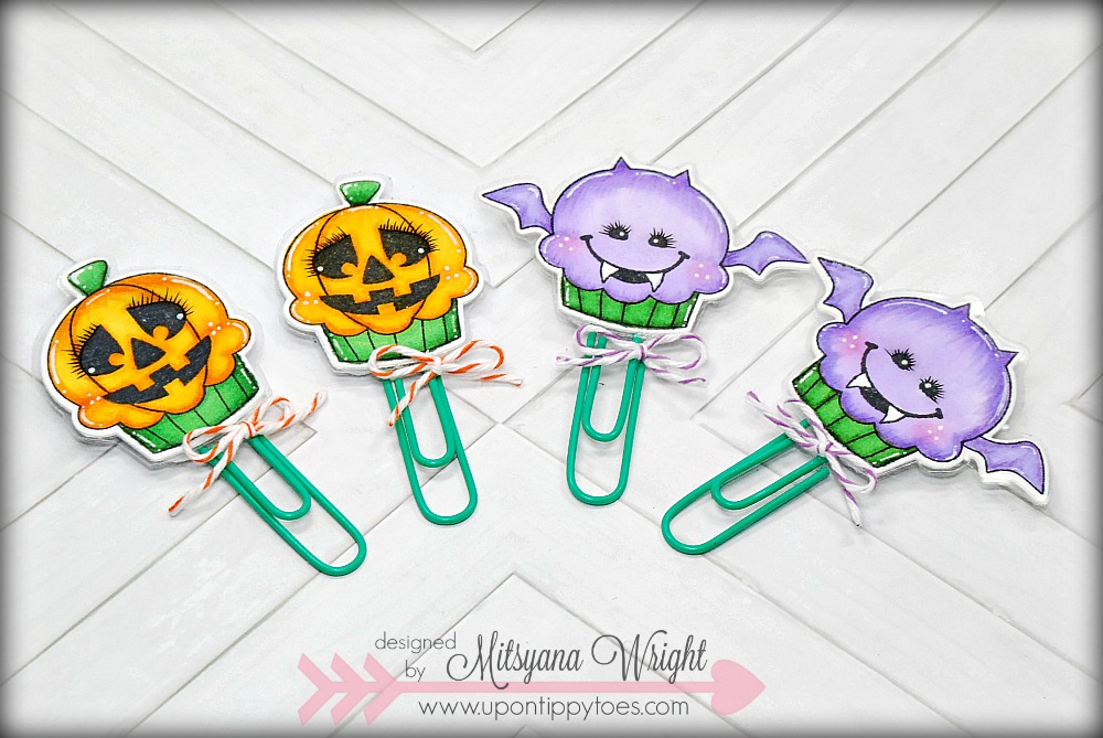 Up On Tippy Toes: Halloween Planner Clips