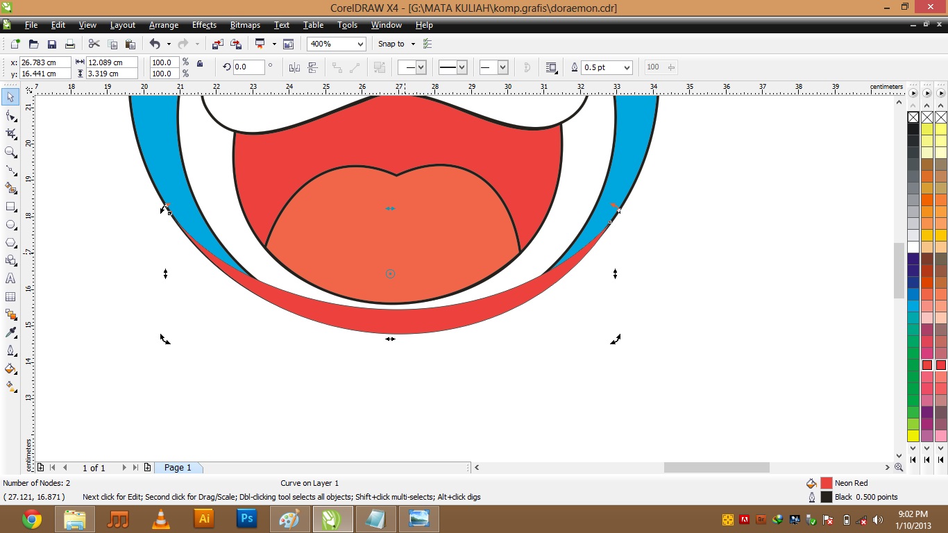WhereTechnology Can be Fun ::.: MEMBUAT POSTER DORAEMON DENGAN ...
