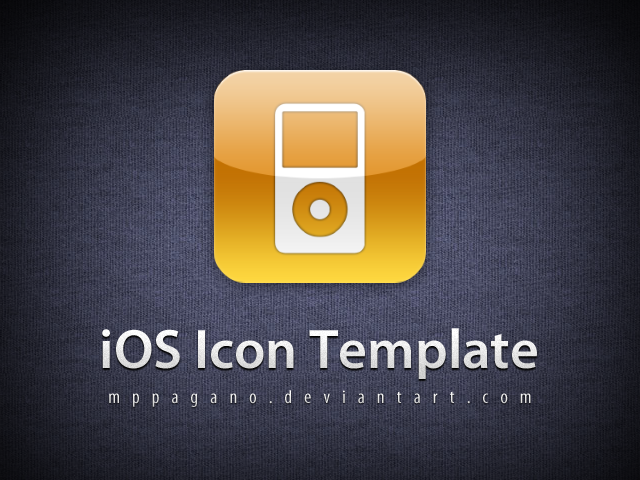 iOS Icon Template PSD (Apple Icon Template PSD) | Graphicro | Freebies ...