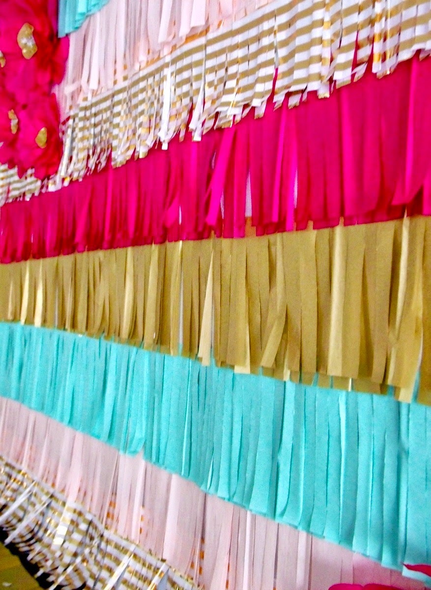 Cultivate Create: DIY Fringe Party Backdrop