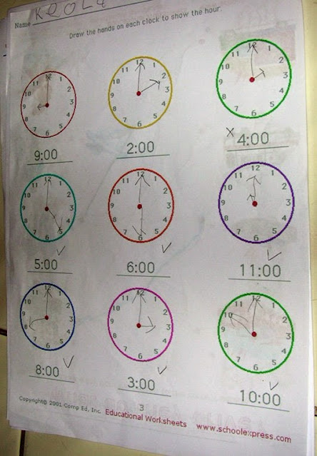 Belajar Jam - Catatan Harian Keke Naima