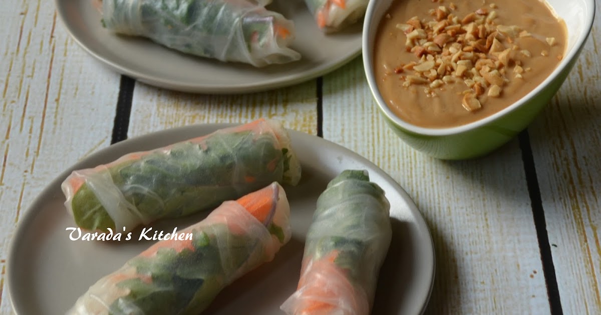 Fresh Vegetable Spring Rolls