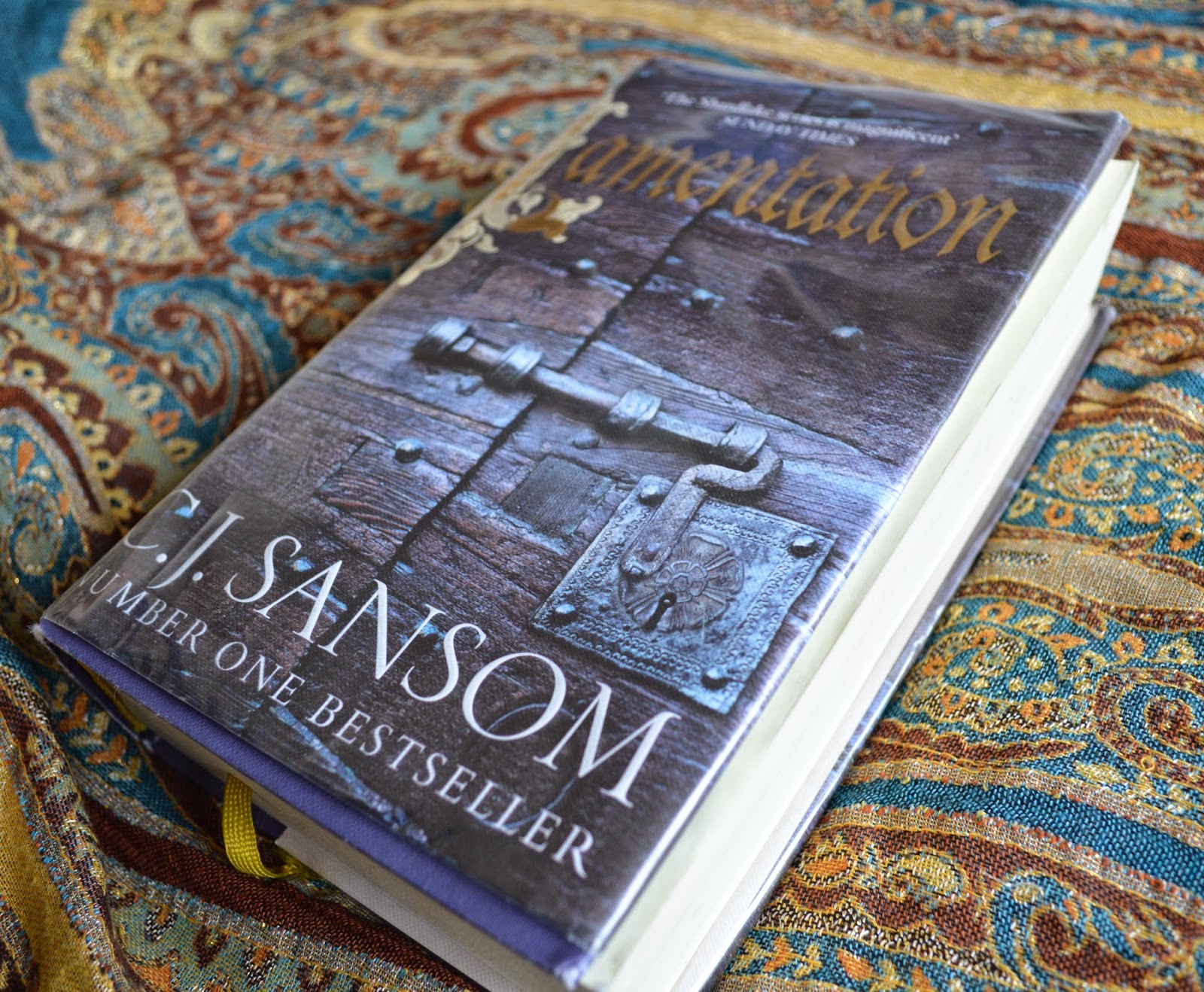 Book&aCuppa: C J Sansom, Lamentation