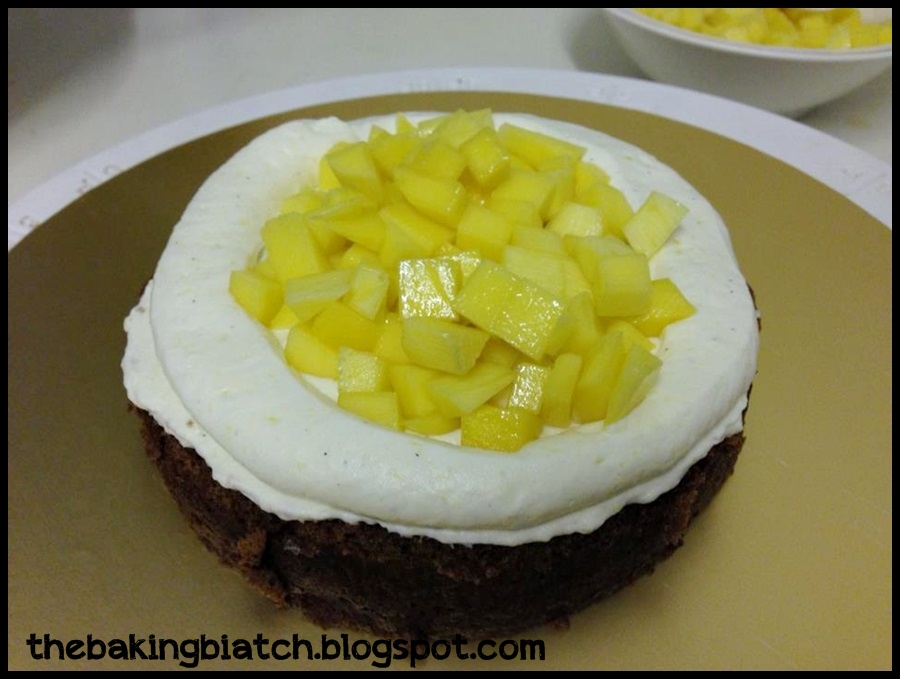 The Baking Biatch || by Cynthia Lim: Mango Petals (Petal Cake Tutorial)