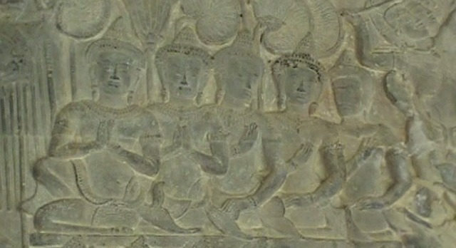 a blog about food, art, travel & more...: Bas reliefs at Angkor Wat ...