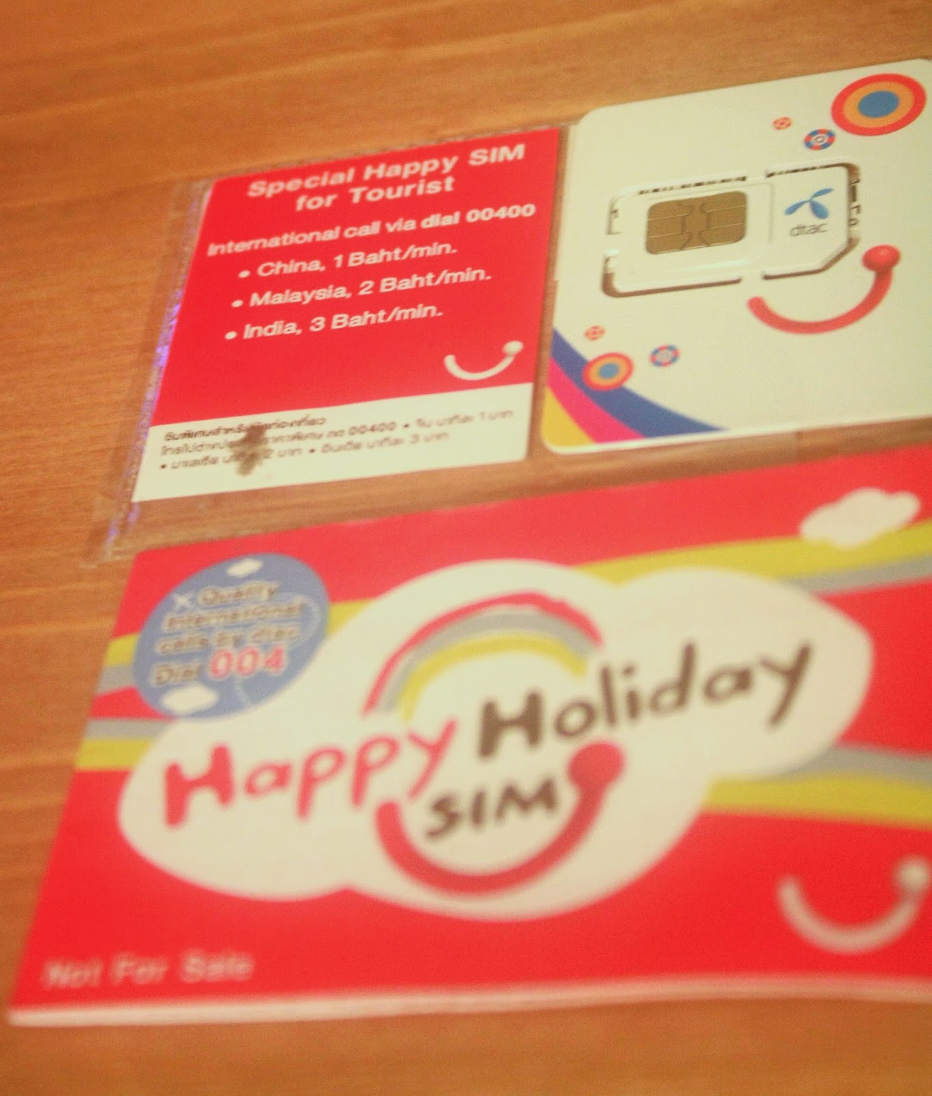 看人生 . 看世界: Bangkok Free Tourist SIM Card with 3G Internet