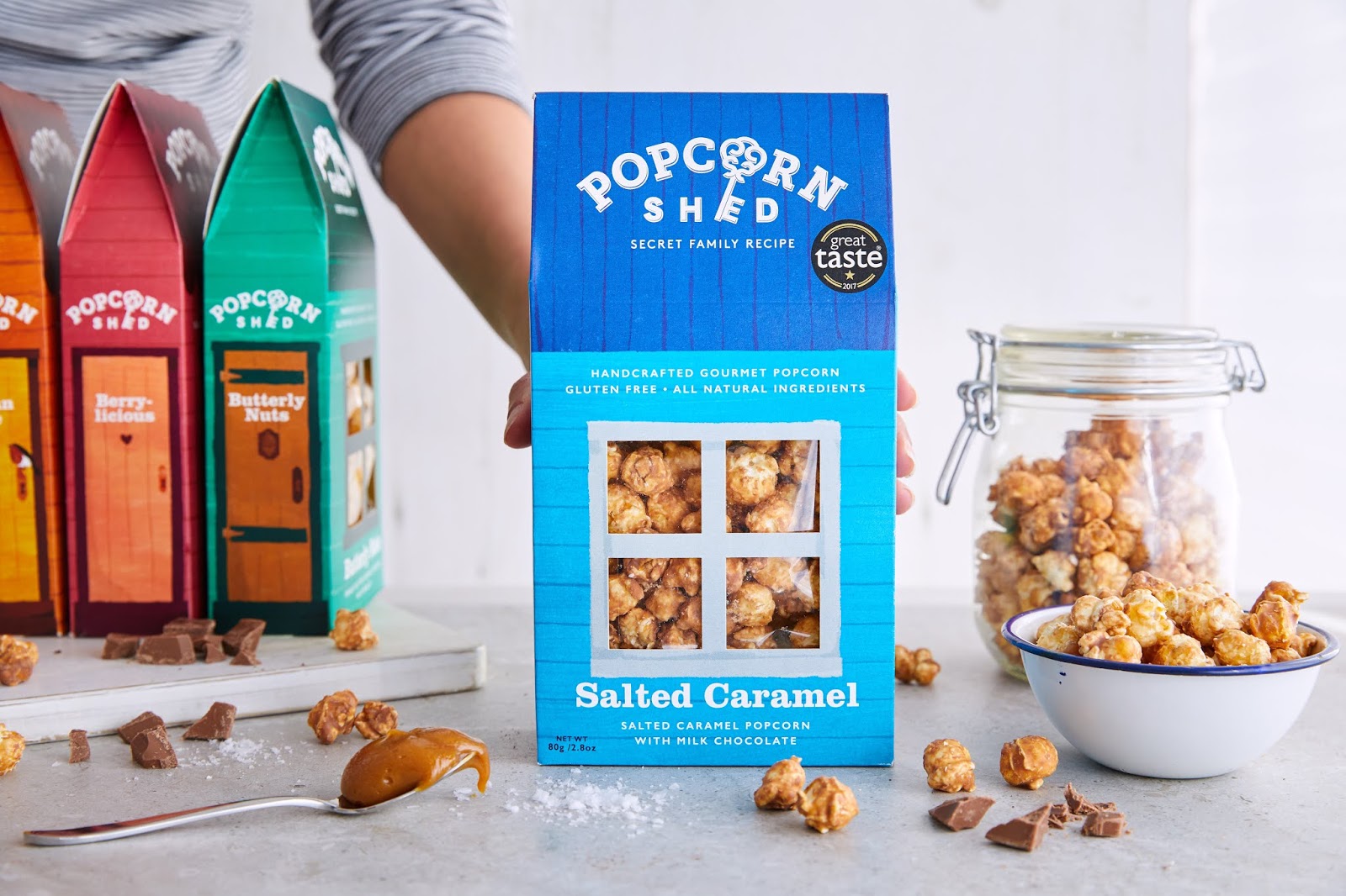 Popcorn Shed – Better Shelf Presence – Packaging Of The World