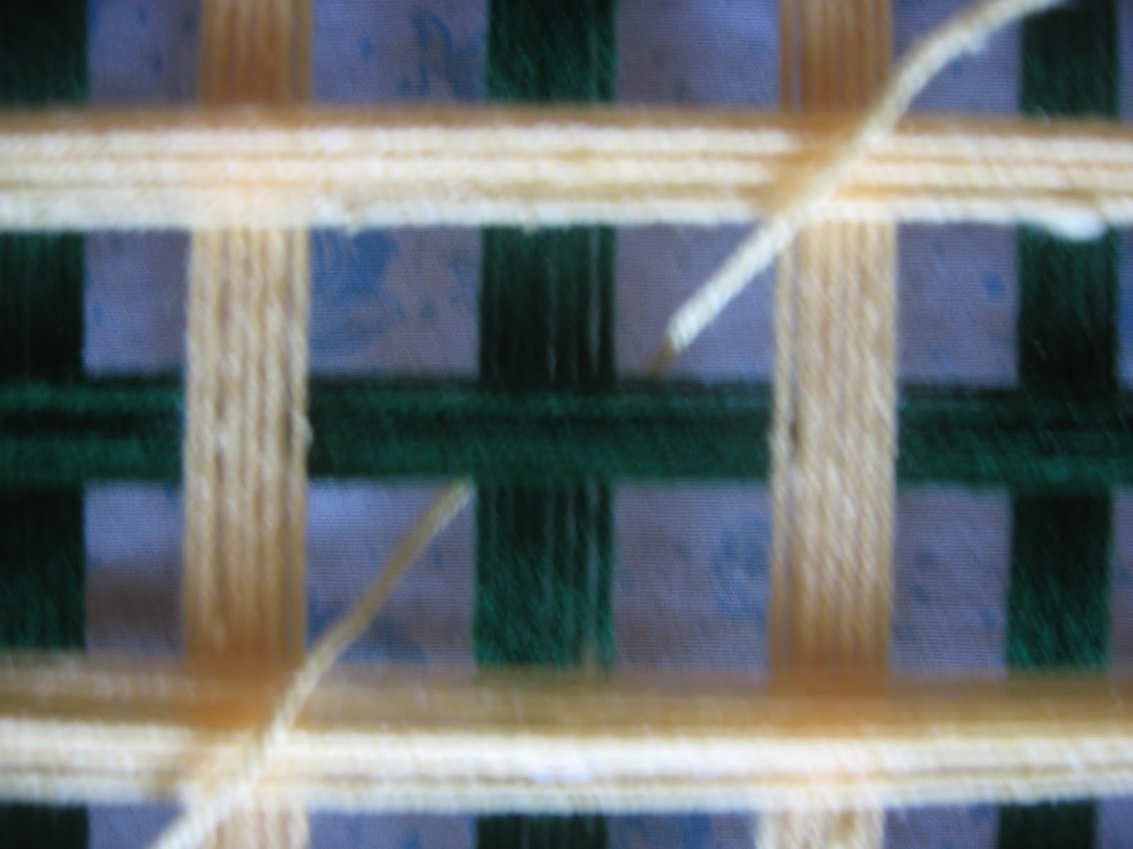 MY CRAFT WORKS: Wollen Mat - Tutorial