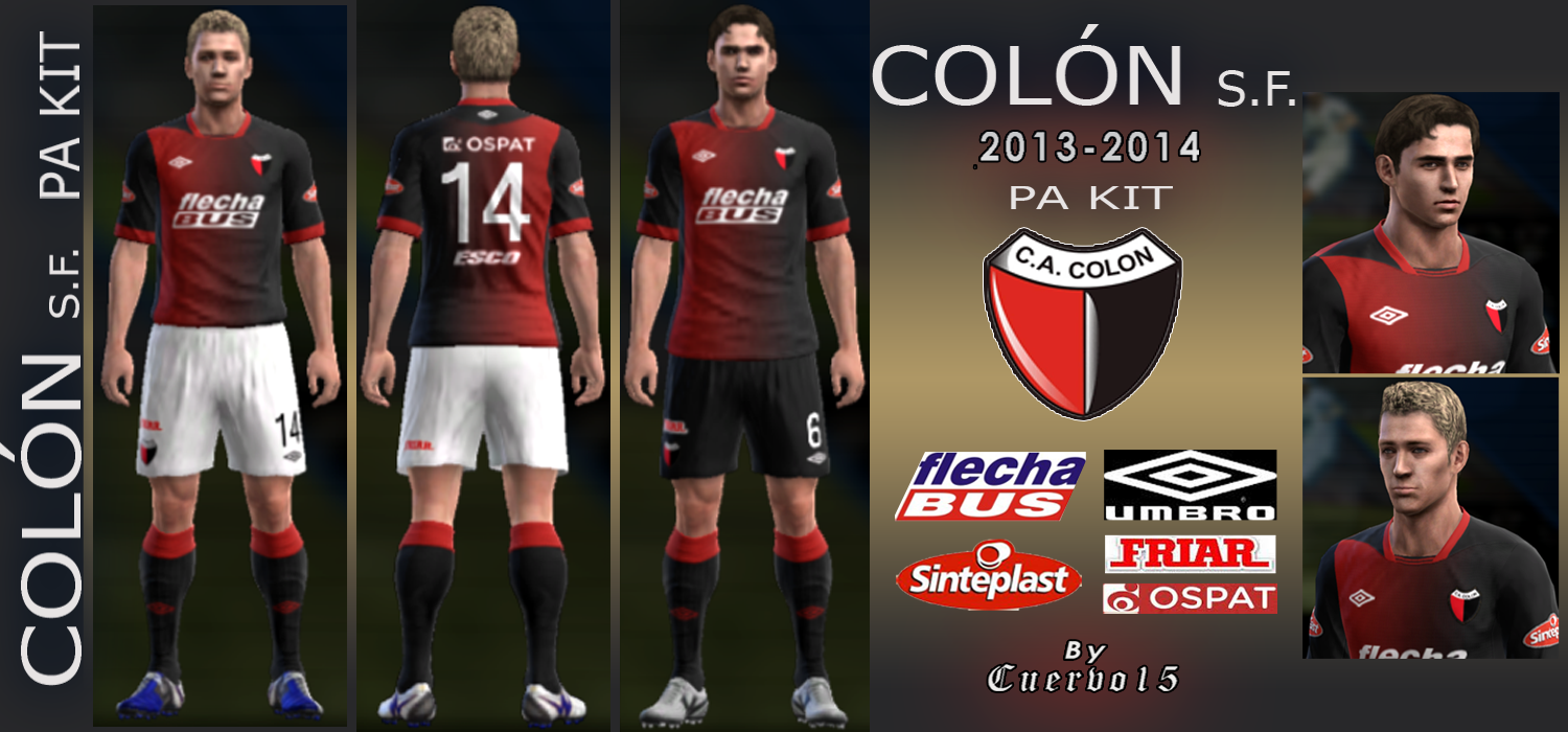 Cuervo KiTs: 1er kit COLON de santa fé 2013-2014