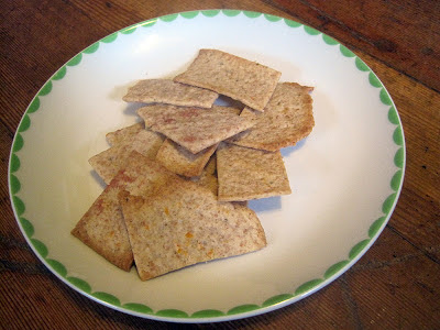 Cupcake Muffin: Fennel and Orange Crackers