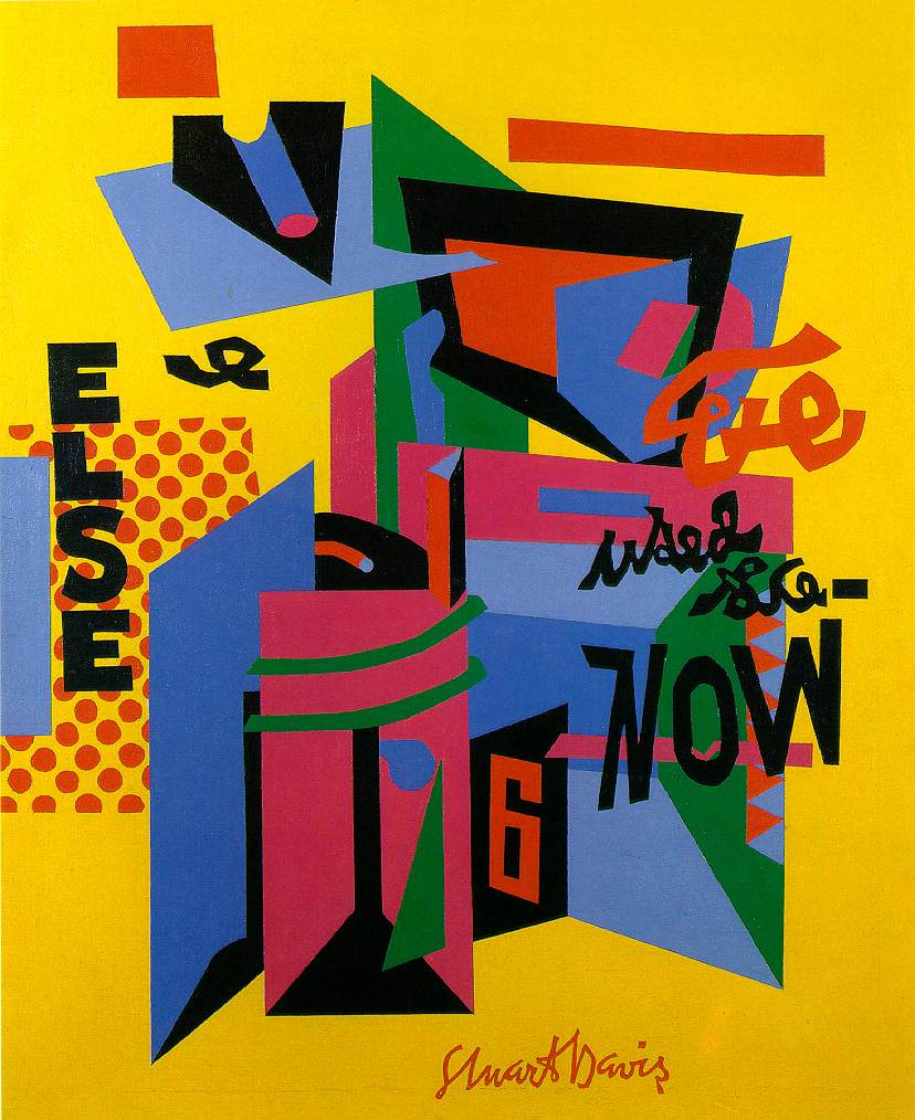Seth Saith: Stuart Davis: Modern Before His Time -- an Art Exhibition ...