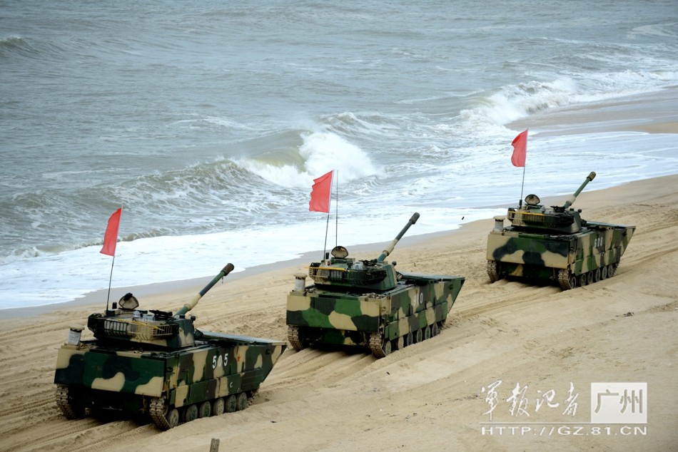 Asian Defence News: Chinese PLA Amphibious exercises