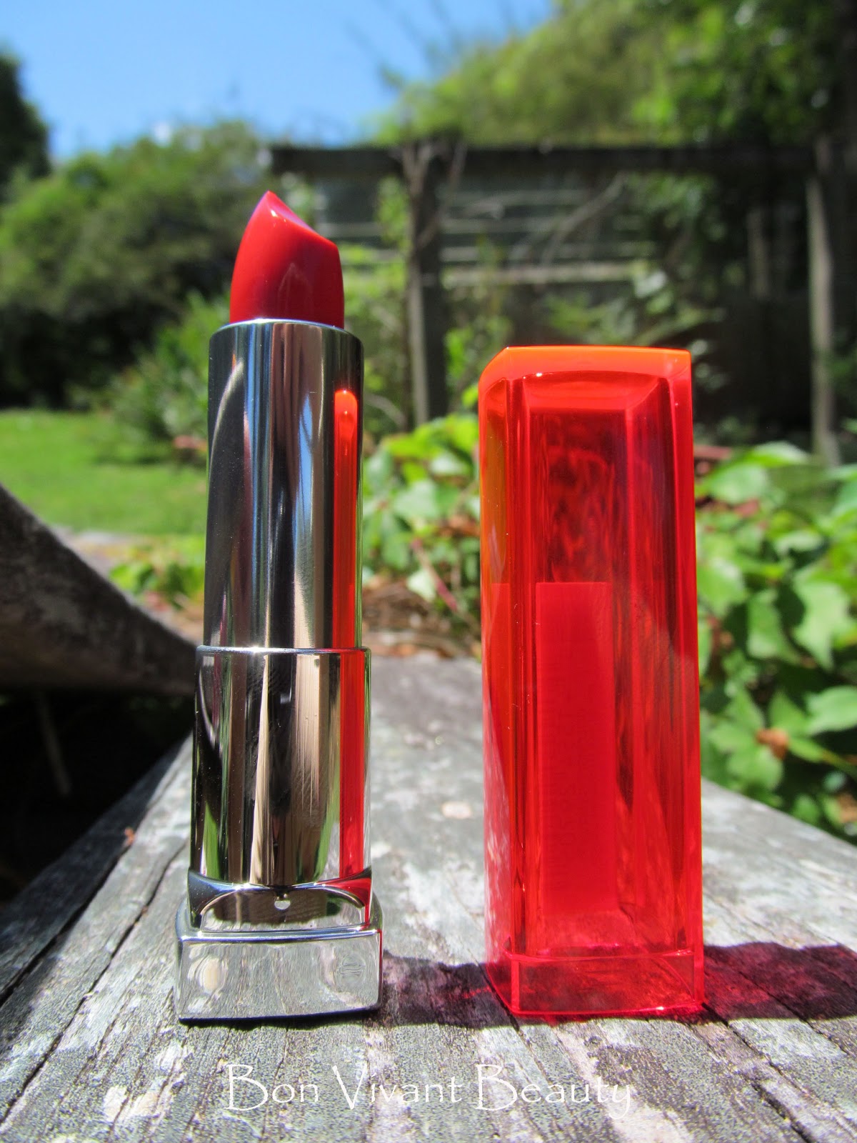 Bon Vivant Beauty: Pop of Cherry LE Maybelline Color Sensational Vivids ...