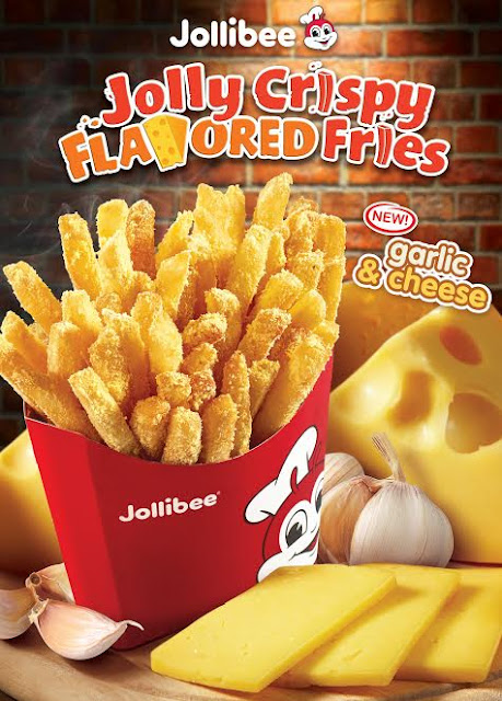 Jollibee Crispy Flavored Fries in Garlic and Cheese | Snapped and Scribbled