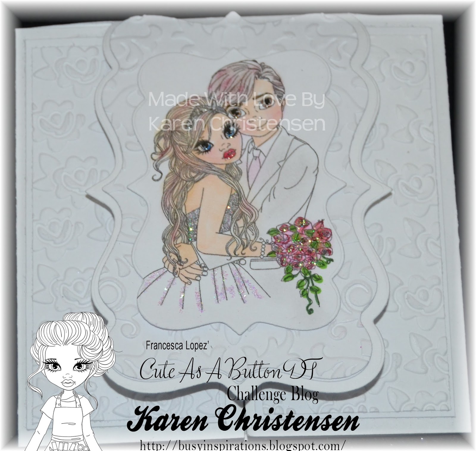 Cute As A Button Inspiration Showcase: Label Flap Gate Fold Tutorial