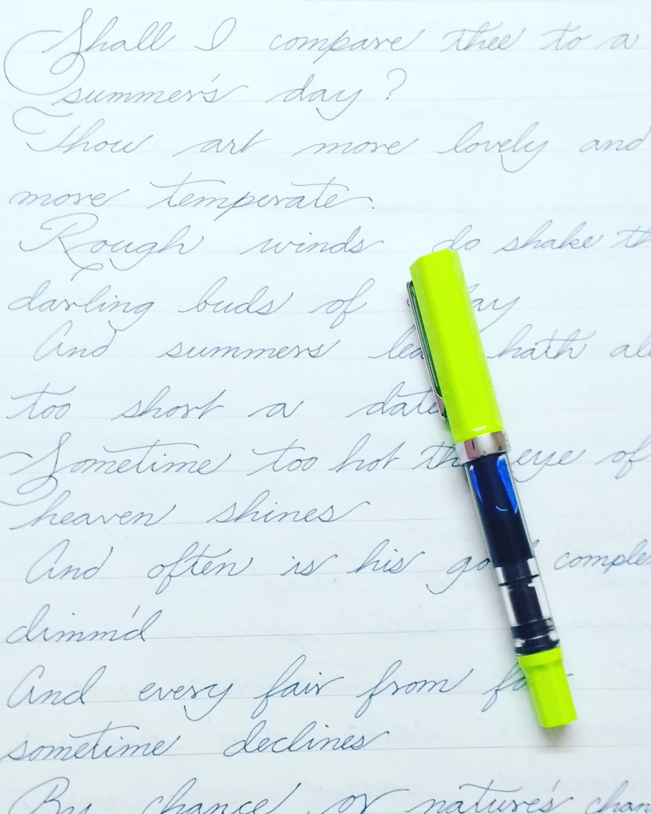 Ubaid Aesthetics: Cursive Writing