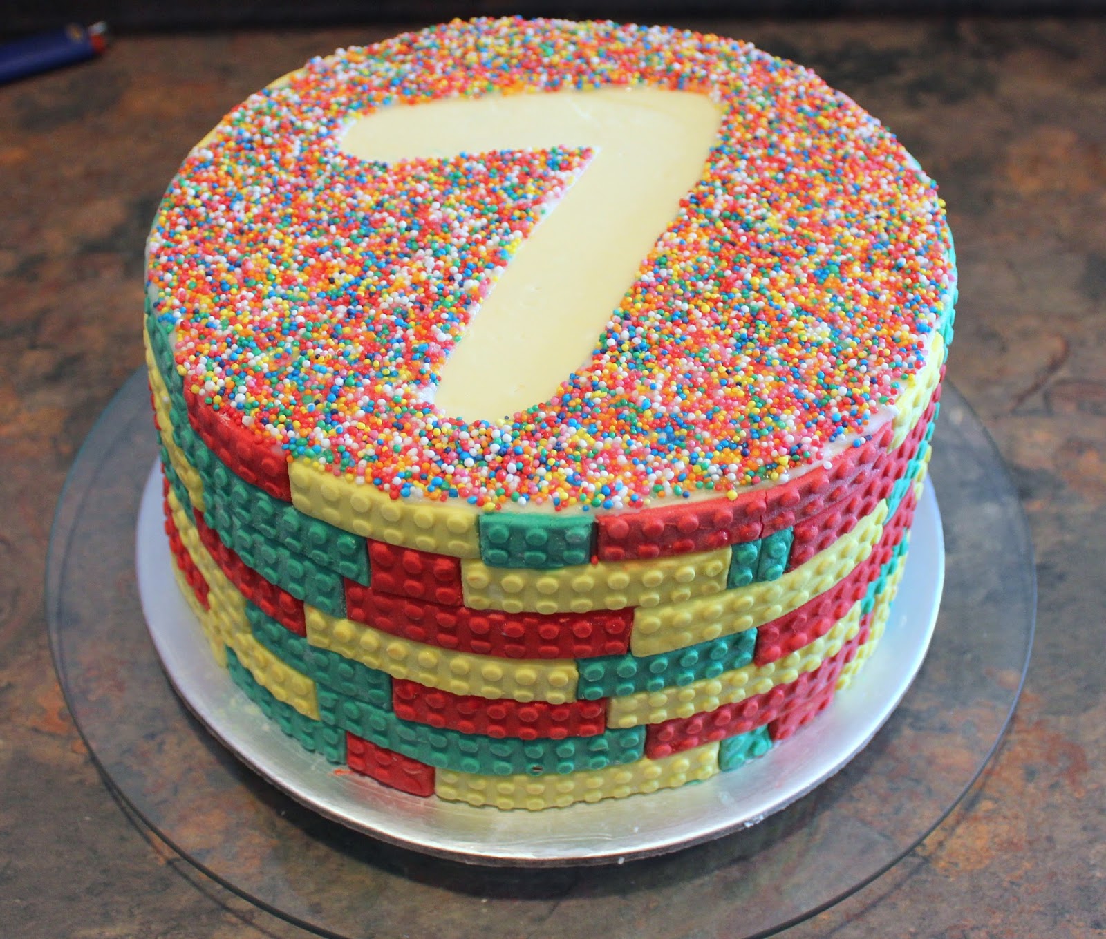 Coming Back With a Lego Cake - Tammy Roses