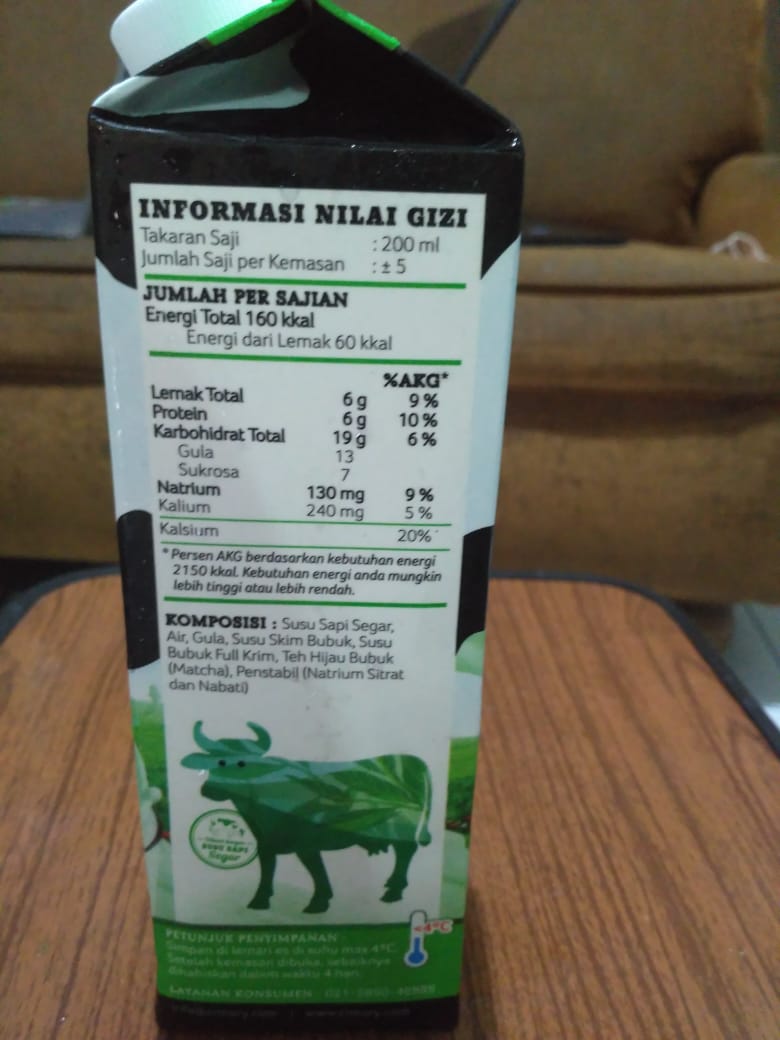 Review Susu Cimory rasa Matcha