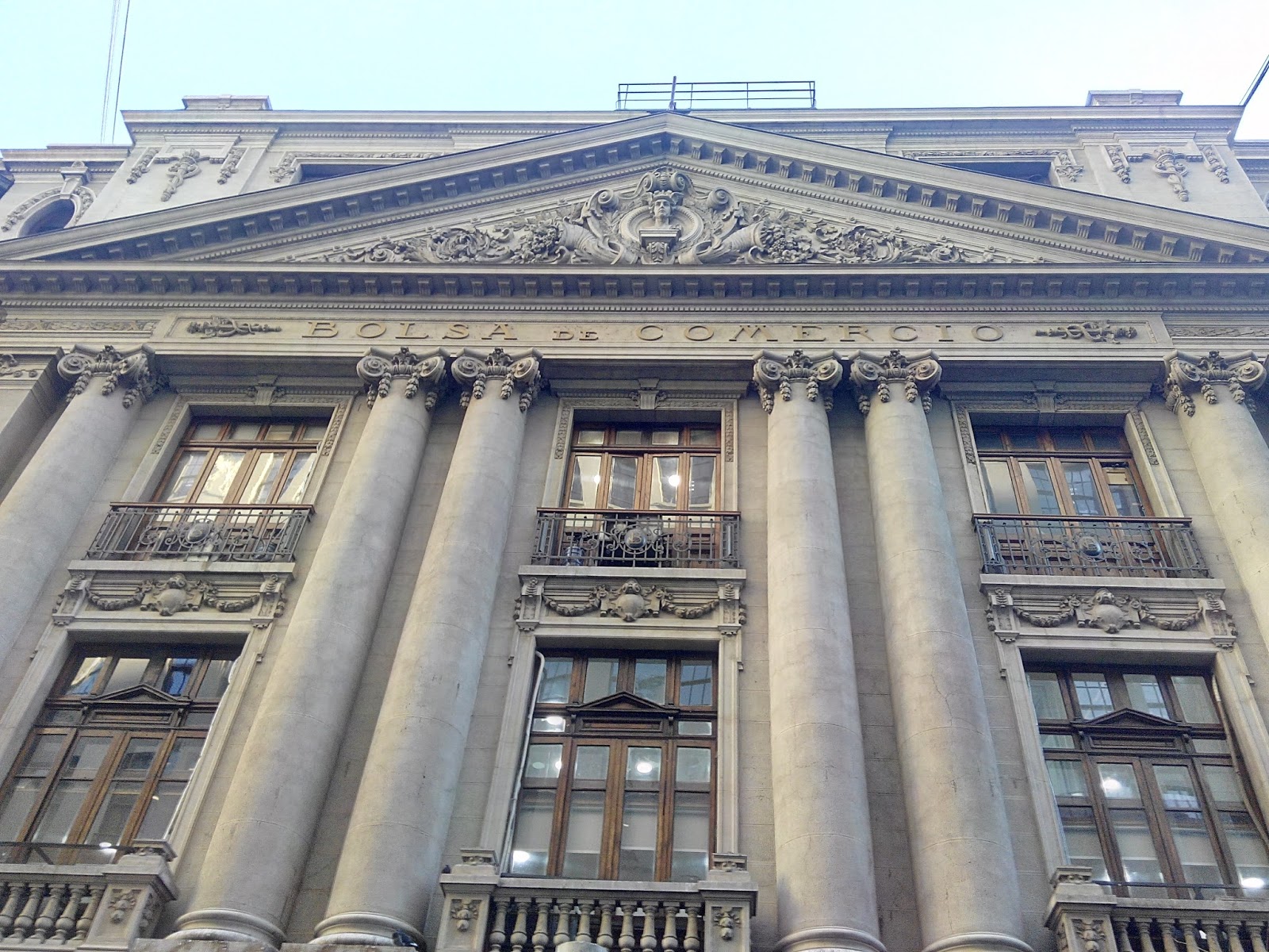 Curioseandando: Paseos por Santiago de Chile: Bolsa de Santiago (28/06/2016)